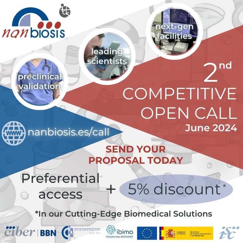 2nd Open call 2024 for preferential access to the ICTS NANBIOSIS ...